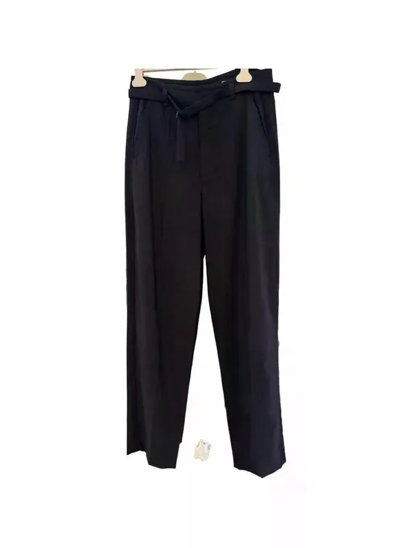 Maison Rabih Kayrouz Drawstring-fastening Wide-leg Trousers - Grey