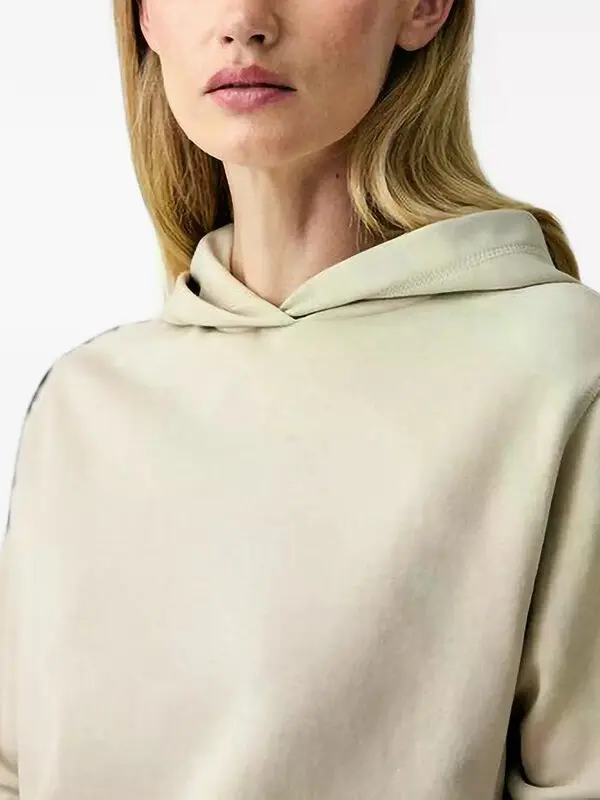 JOOP! Logo-embroidered Side-slit Hoodie