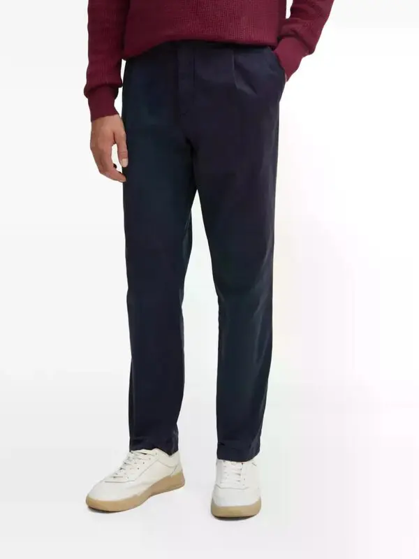 BENETTON Pleated Straight-leg Trousers