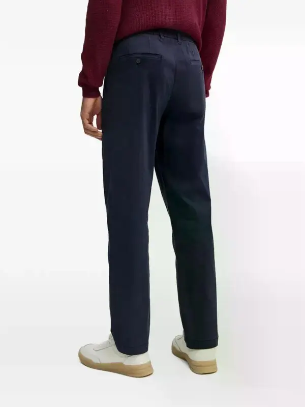 BENETTON Pleated Straight-leg Trousers