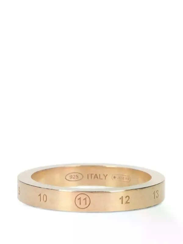 MAISON MARGIELA Numeric Ring 3mm - Gold