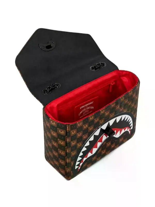 SPRAYGROUND Sharks In Paris Check Tote Bag