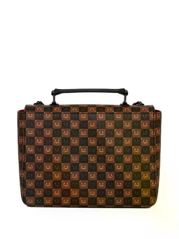 SPRAYGROUND Sharks In Paris Check Tote Bag - Brown
