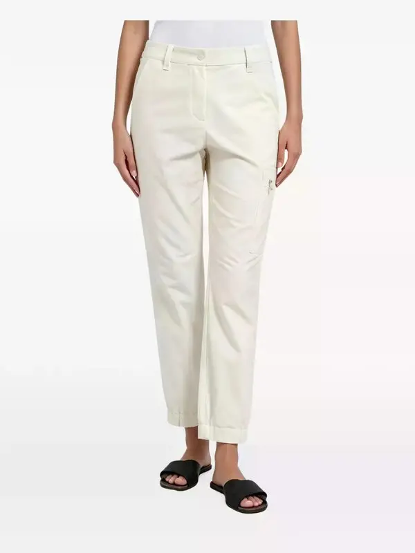 Brunello Cucinelli Zip-pocket Cropped Cargo Pants