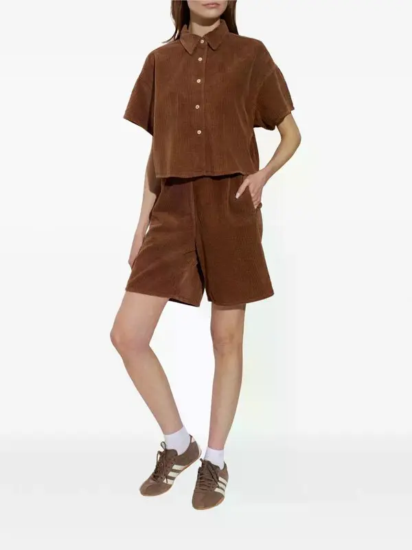 American Vintage Padow Corduroy Drawstring Shorts