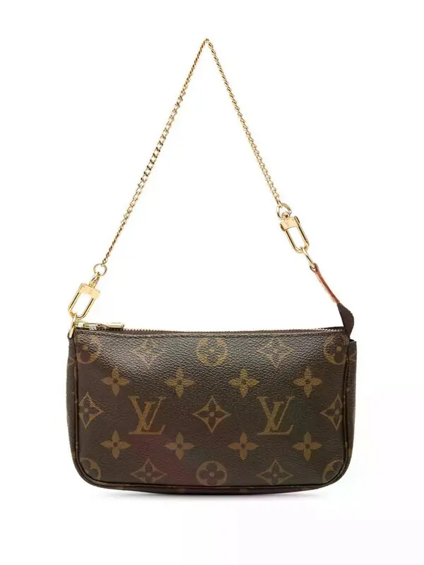 LOUIS VUITTON 2009 Monogram Mini Pochette Accessoires Handbag