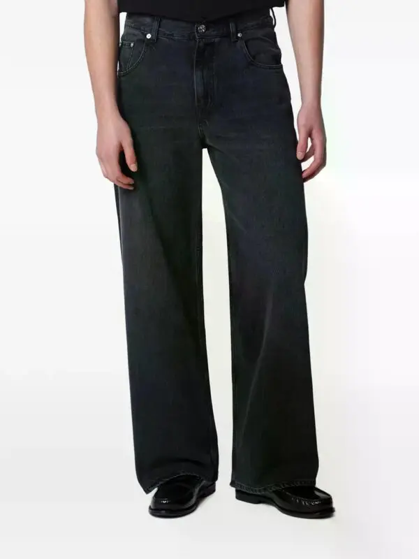 Séfr Relaxed-cut Washed Jeans