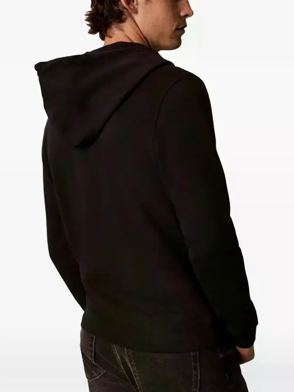 Calvin Klein Logo-print Zip-up Hoodie