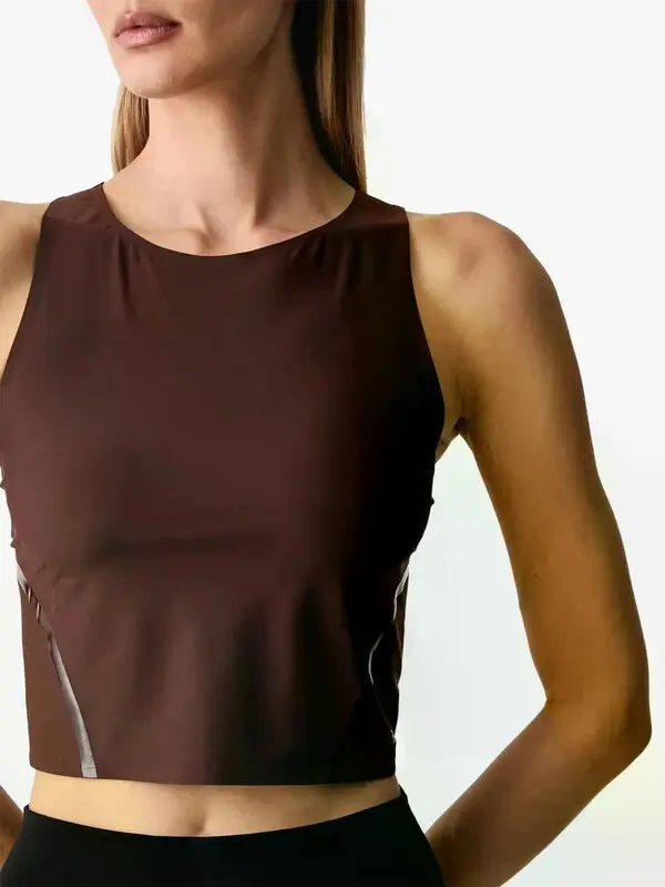 CASALL Logo-print Cropped Top