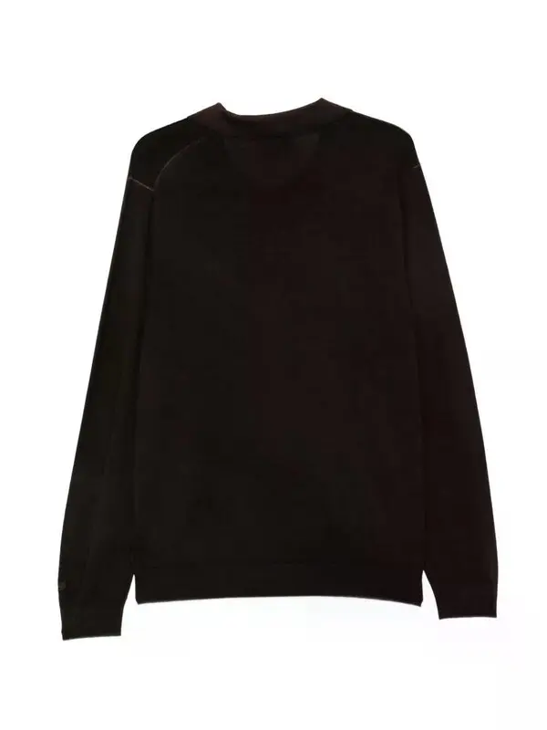 MC2 SAINT BARTH Covent Long-sleeve Polo Sweater
