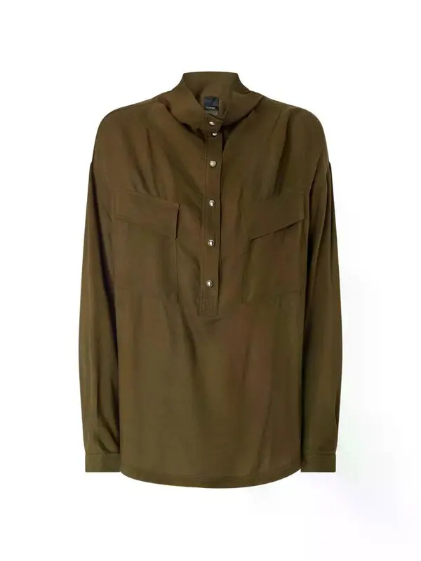 Pinko Blouse With Pockets And Buttons