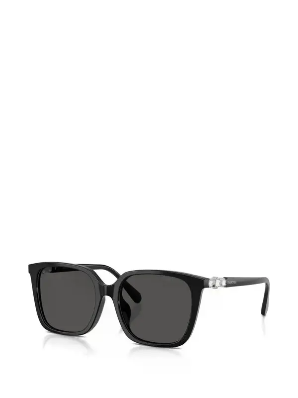 SWAROVSKI Crystal-embellished Square-frame Sunglasses