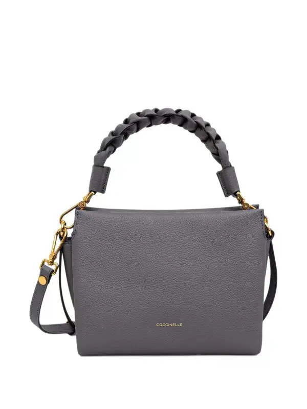 COCCINELLE Small Boheme Braided-handle Tote Bag