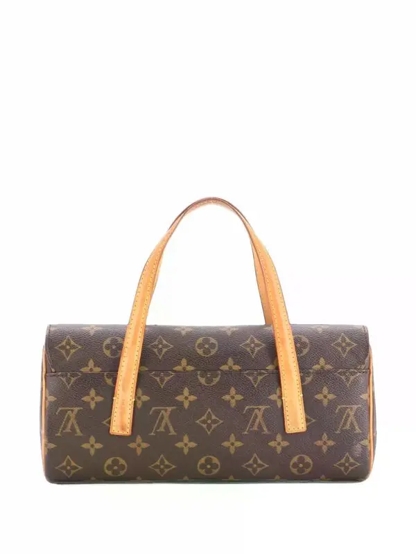 LOUIS VUITTON Sonatine Handbag Monogram Canvas Satchel