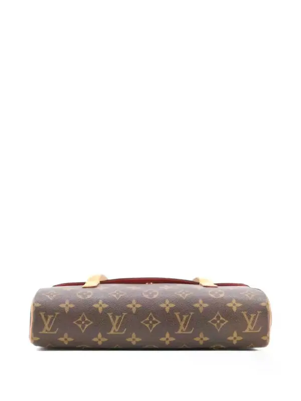LOUIS VUITTON Sonatine Handbag Monogram Canvas Satchel