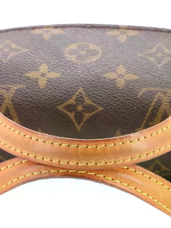 LOUIS VUITTON Sonatine Handbag Monogram Canvas Satchel - Brown