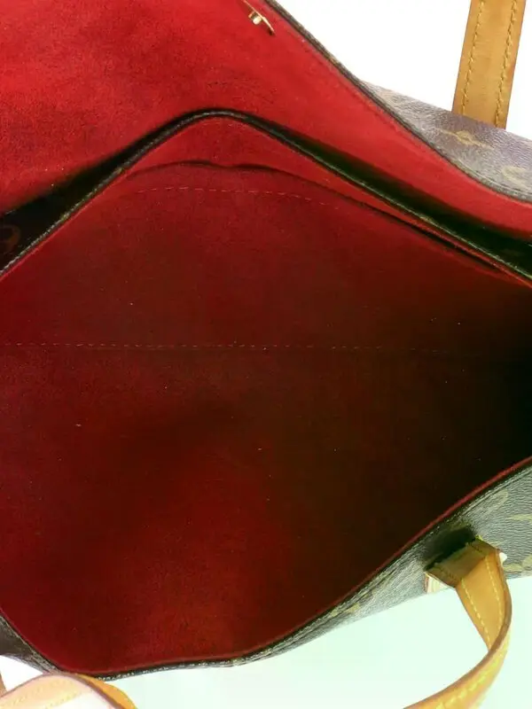 LOUIS VUITTON Sonatine Handbag Monogram Canvas Satchel