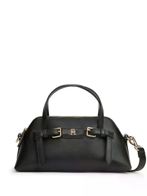 Tommy Hilfiger Buckled Logo-plaque Tote Bag