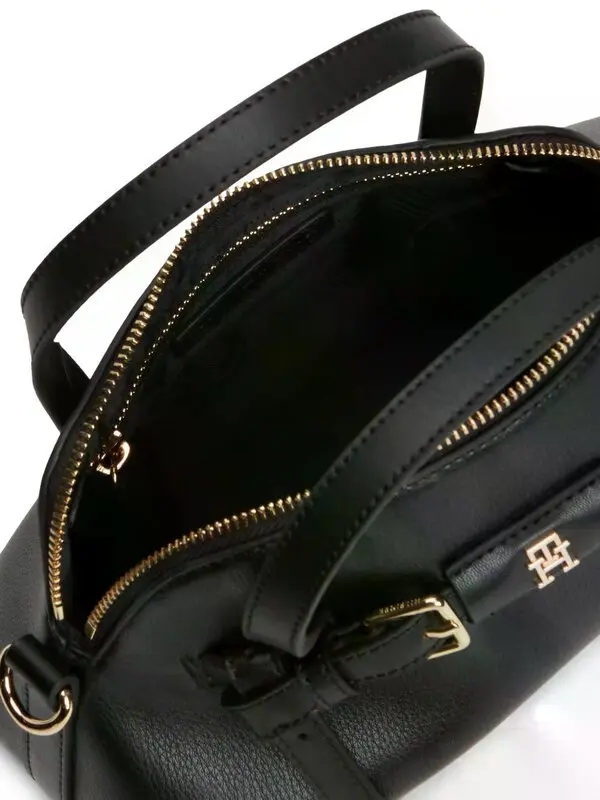 Tommy Hilfiger Buckled Logo-plaque Tote Bag