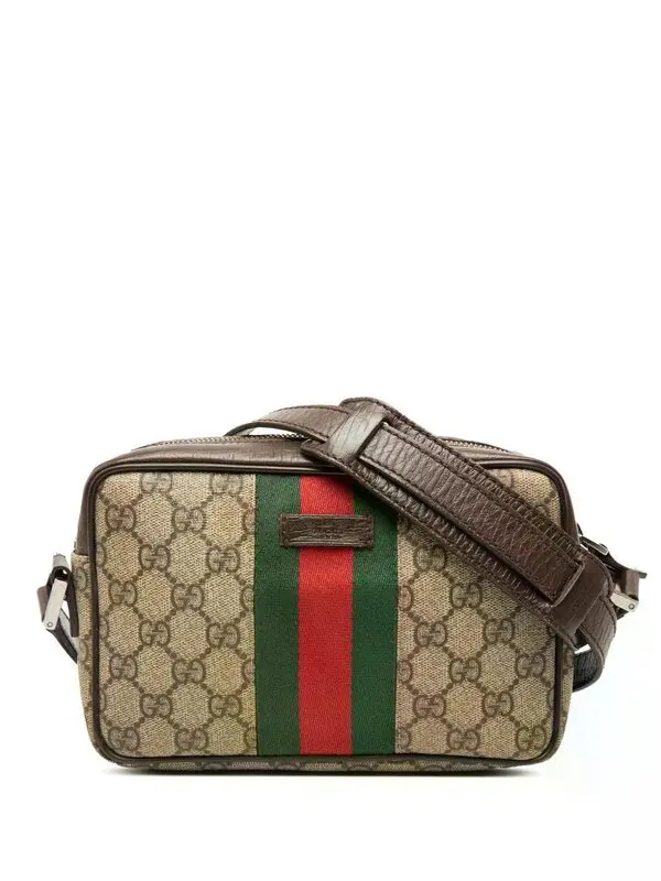 Gucci 2000-2015 Gg Supreme Web Crossbody Bag