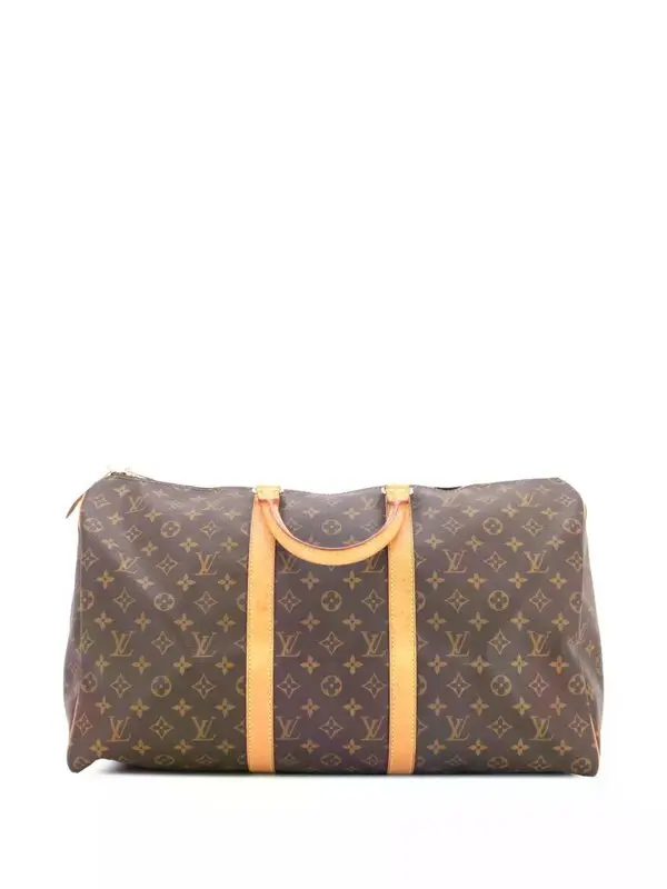 LOUIS VUITTON Keepall Bag Monogram Canvas 50 Travel Bag