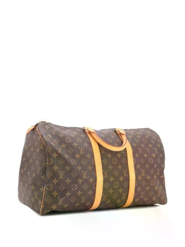 LOUIS VUITTON Keepall Bag Monogram Canvas 50 Travel Bag