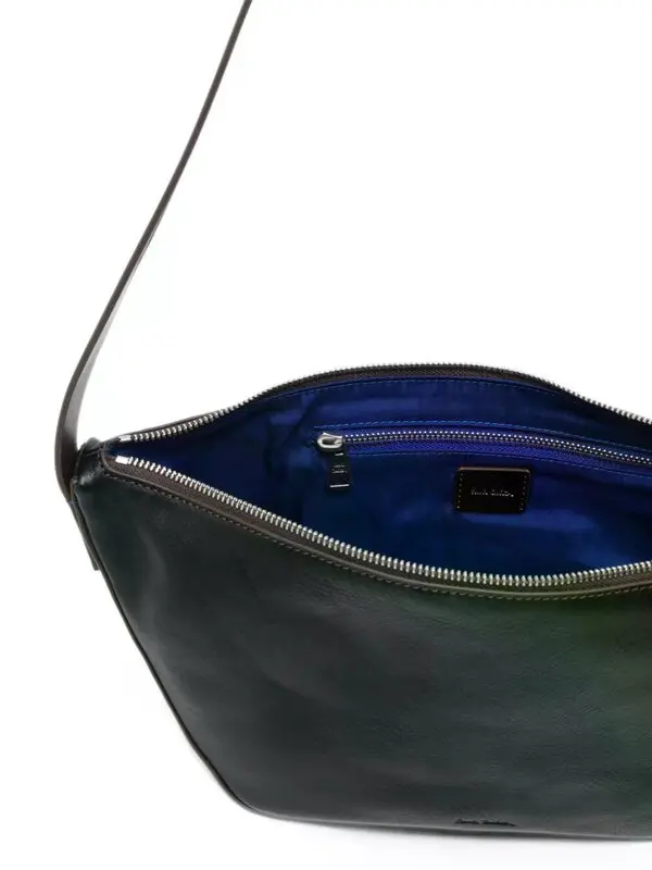Paul Smith Grained Leather Messenger Bag