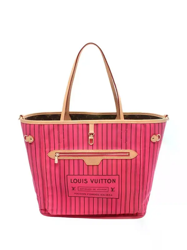 LOUIS VUITTON 2021-2026 Monogram Neverfull Inside Out Mm Tote Bag