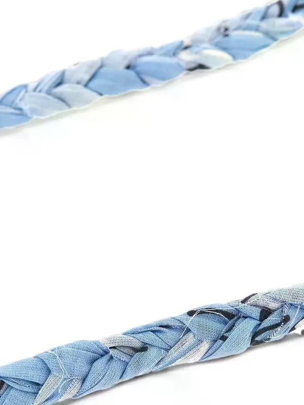 Alanui Bandana Braided Necklace