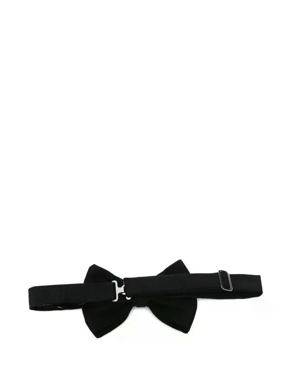 Emporio Armani Ribbed-knit Bow Tie