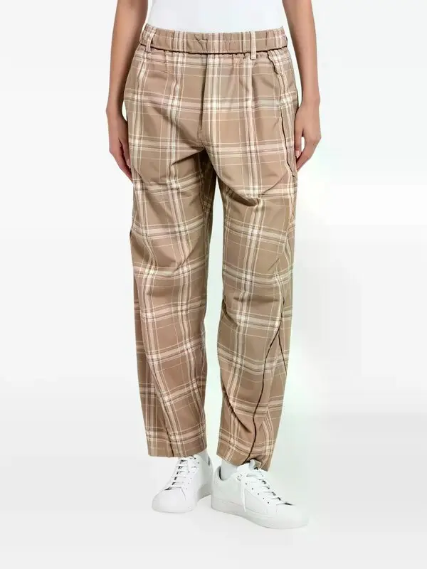 Brunello Cucinelli Check-pattern Trousers