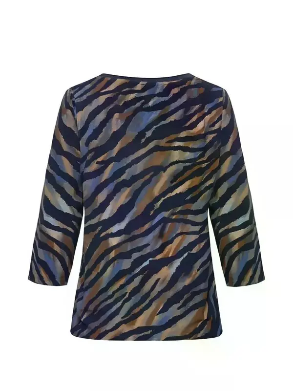 BETTY BARCLAY Tiger-print Sweater