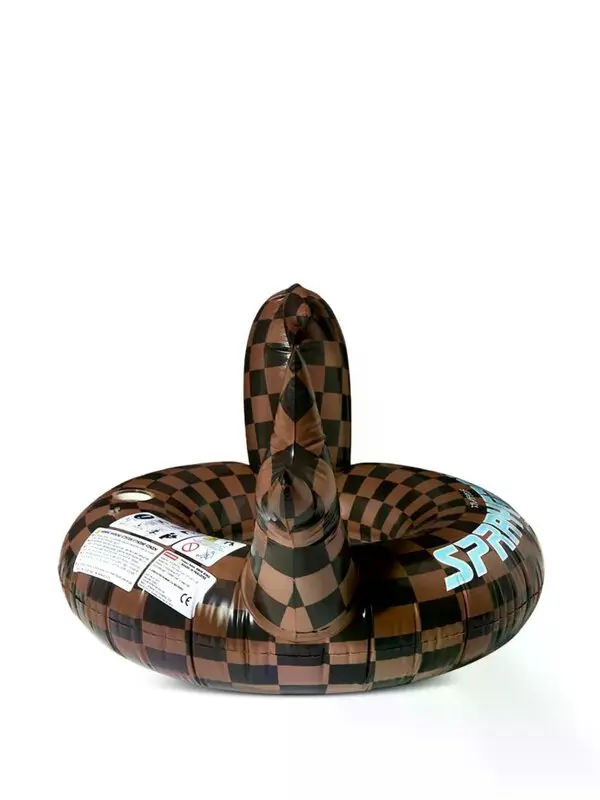 SPRAYGROUND Shark Stash Check-pattern Floaty