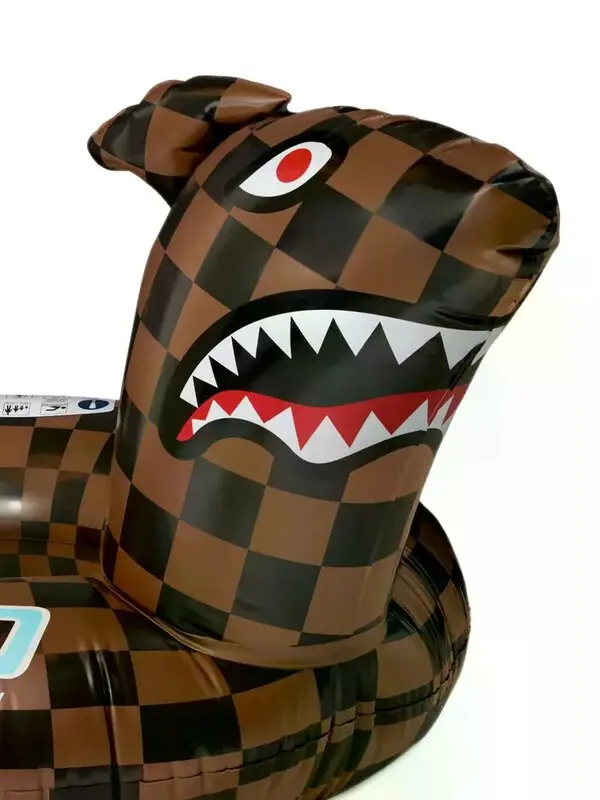 SPRAYGROUND Shark Stash Check-pattern Floaty
