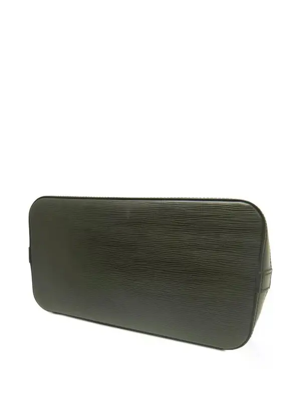 LOUIS VUITTON 2007 Epi Alma Pm Handbag - Black