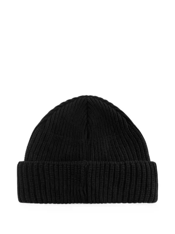 VIVIENNE WESTWOOD Sporty Embroidered Ribbed Beanie Hat