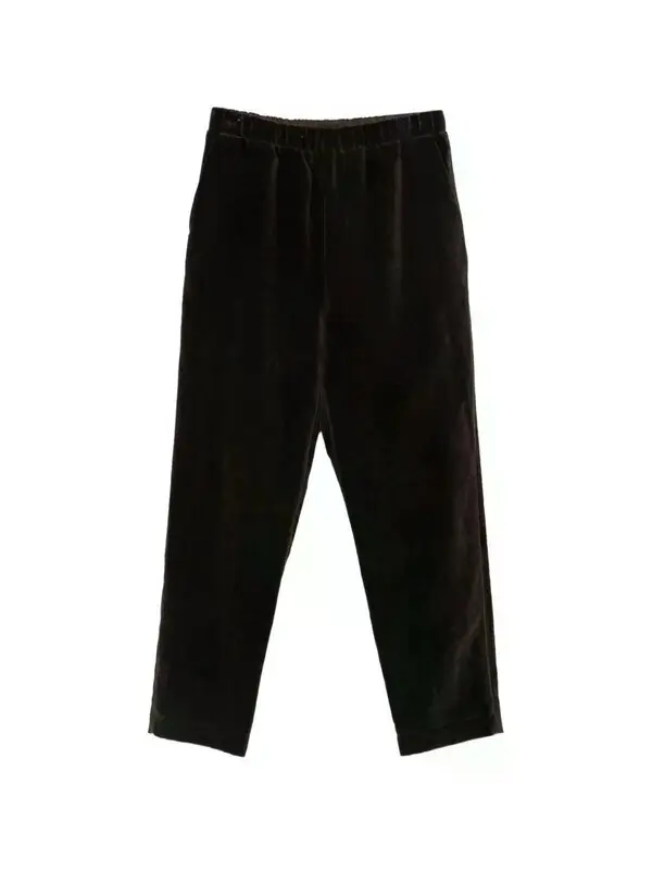 CASEY CASEY Long Chasse Velvet Trousers