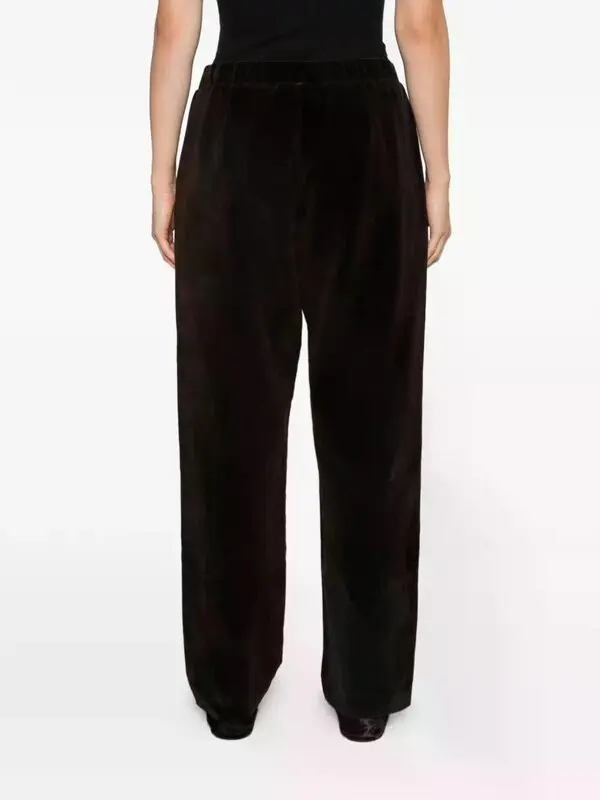 CASEY CASEY Long Chasse Velvet Trousers