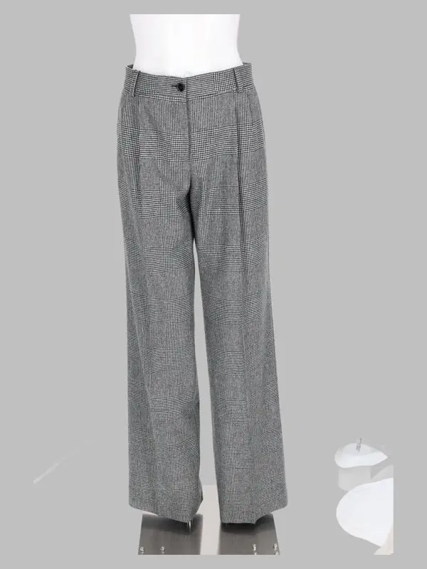 Dolce & Gabbana Pantalone In Flanella