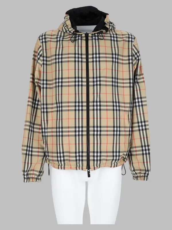 Burberry Giacca Newport Reversibile Con Motivo Check