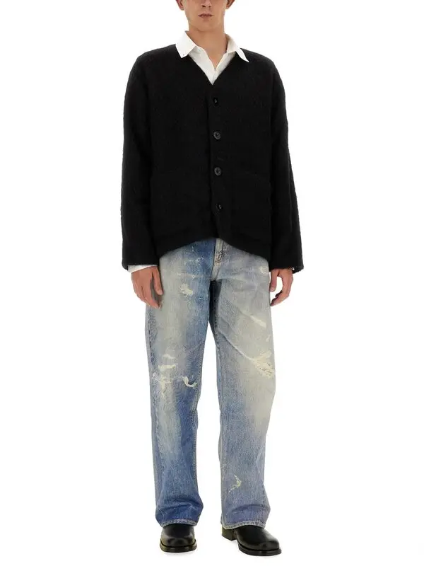 Our Legacy Cardigan Scollo A V - Black