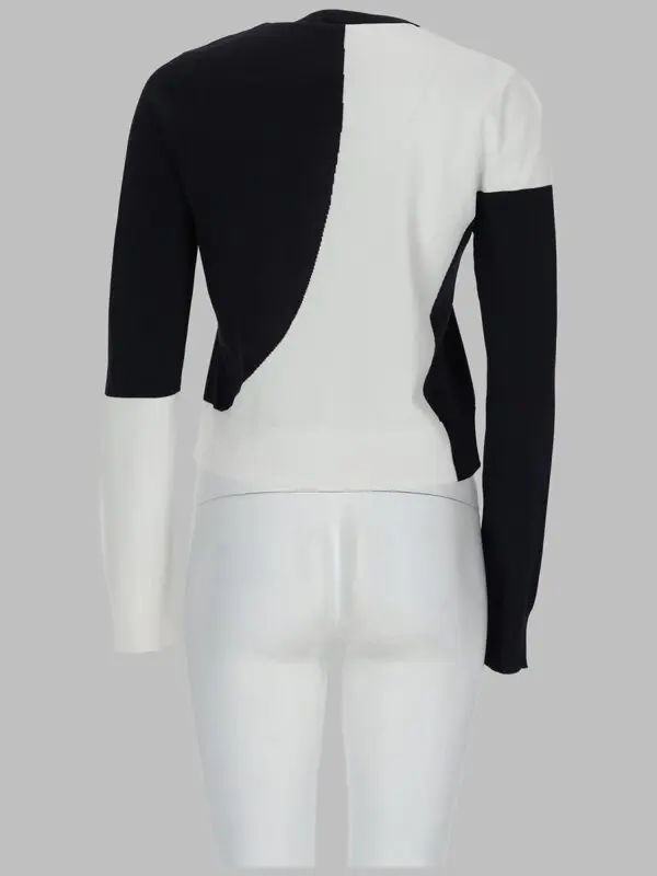 Max Mara Maglia Aderente In Viscosa Crêpe