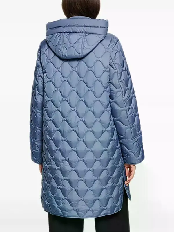 BETTY BARCLAY Quilted Hooded Coat