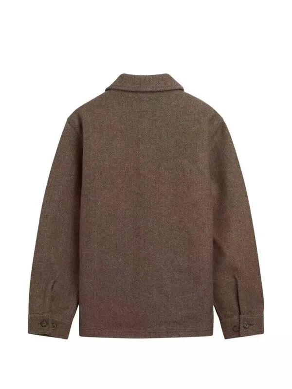 SEBAGO Herringbone-pattern Wool Jacket