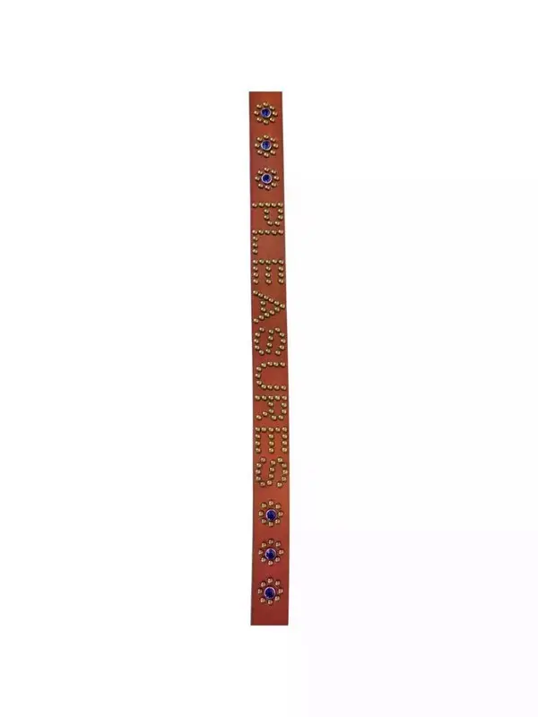 PLEASURES Studded Leather Belt