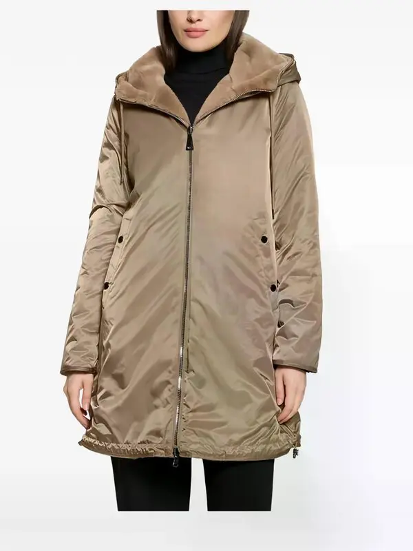 BETTY BARCLAY Reversible Faux-fur Coat