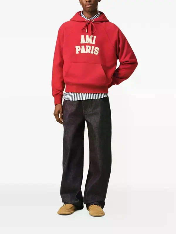 AMI Paris Baggy-fit Cotton Jeans