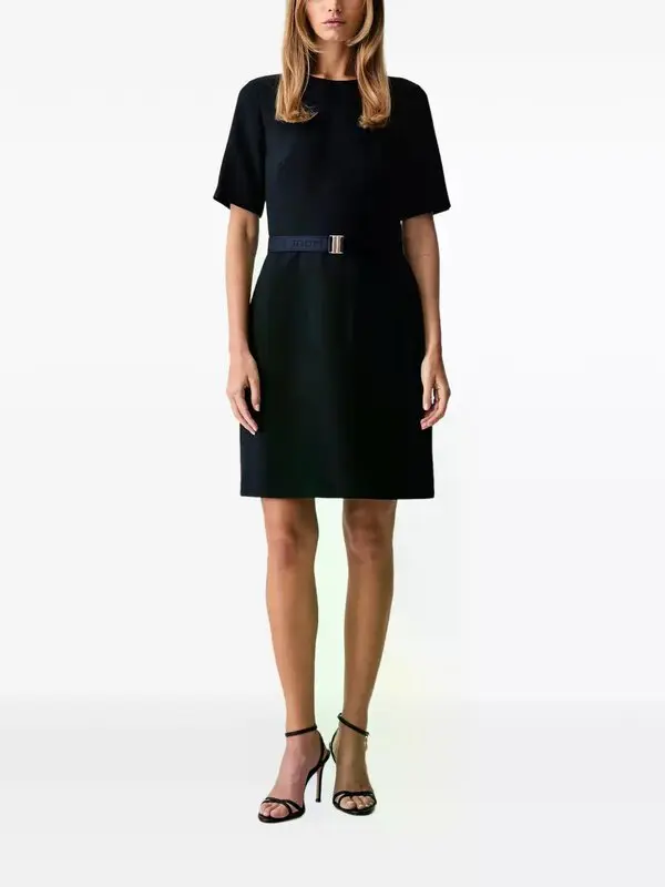 JOOP! Belted Short-sleeve Mini Dress
