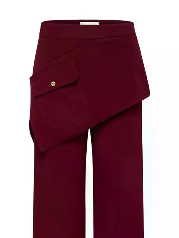 Hellessy Mitch Asymmetric-overlay Trousers