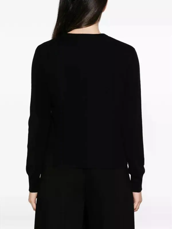 Max Mara Rhinestone-embellished Cardigan
